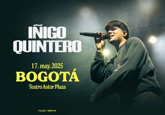 IÑIGO QUINTERO. Información de próximas fechas y presentaciones. Compra tus boletos en línea o ...