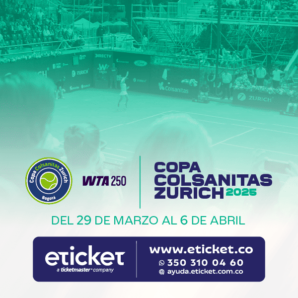 WTA 250 COPA COLSANITAS ZURICH 2025 - ABONADO : COUNTRY CLUB DE BOGOTÁ ...