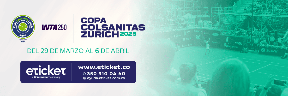 WTA 250 COPA COLSANITAS ZURICH 2025 : COUNTRY CLUB DE BOGOTÁ : BOGOTÁ ...