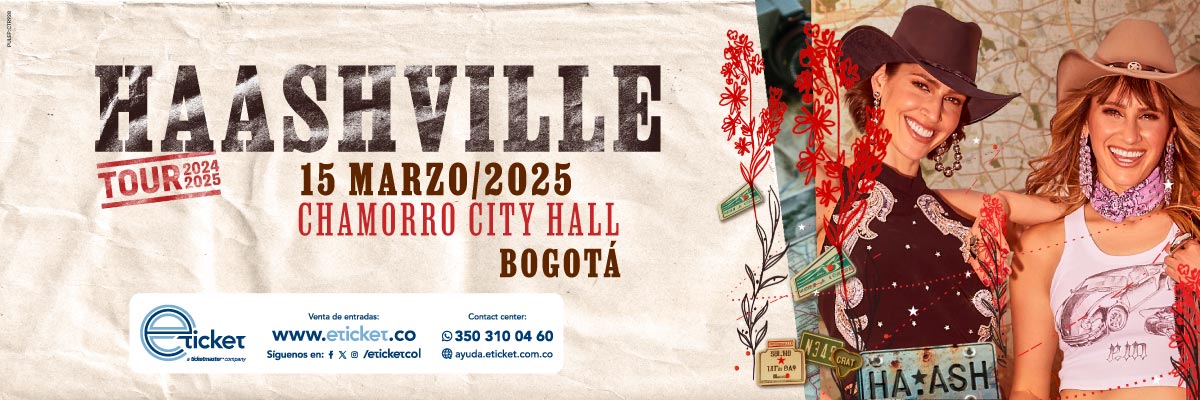 HA*ASH : CHAMORRO CITY HALL : BOGOTÁ : Información del evento - Compra ...