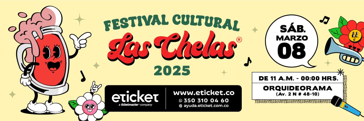 FESTIVAL LAS CHELAS 2025 : ORQUIDEORAMA : CALI : Información del evento ...